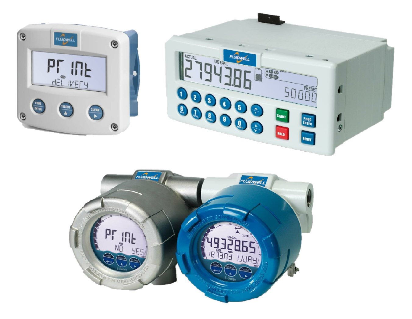 Fluidwell flow enheder med printfunktion | Løwener